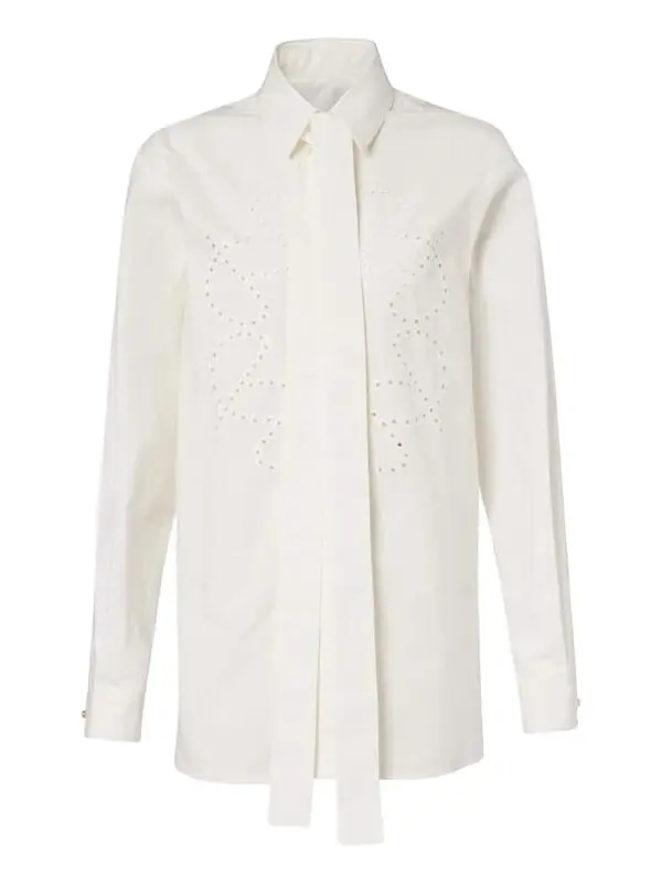 Elie Saab Cotton Shirt - White
