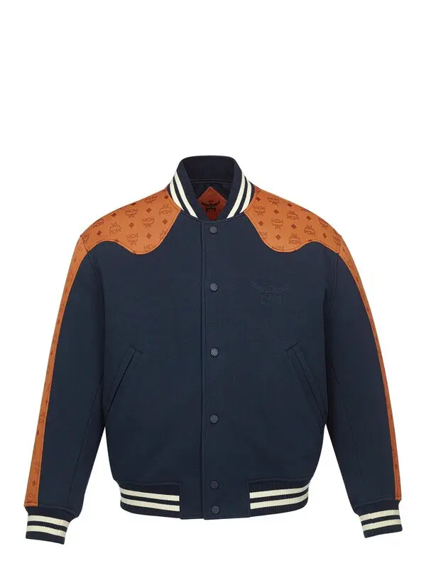 Mcm Varsity Jacket - Navy Blazer