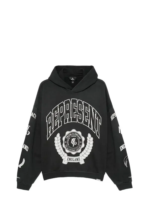 REPRESENT Graphic Print Hoodie - Multicolor