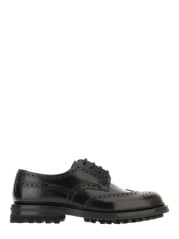Church's Brogue Derby Shoes - Black