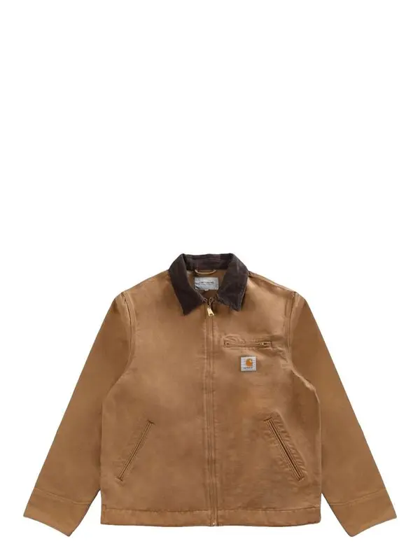 Carhartt Work In Progress Detroit Cotton Jacket - Marrone Chiaro