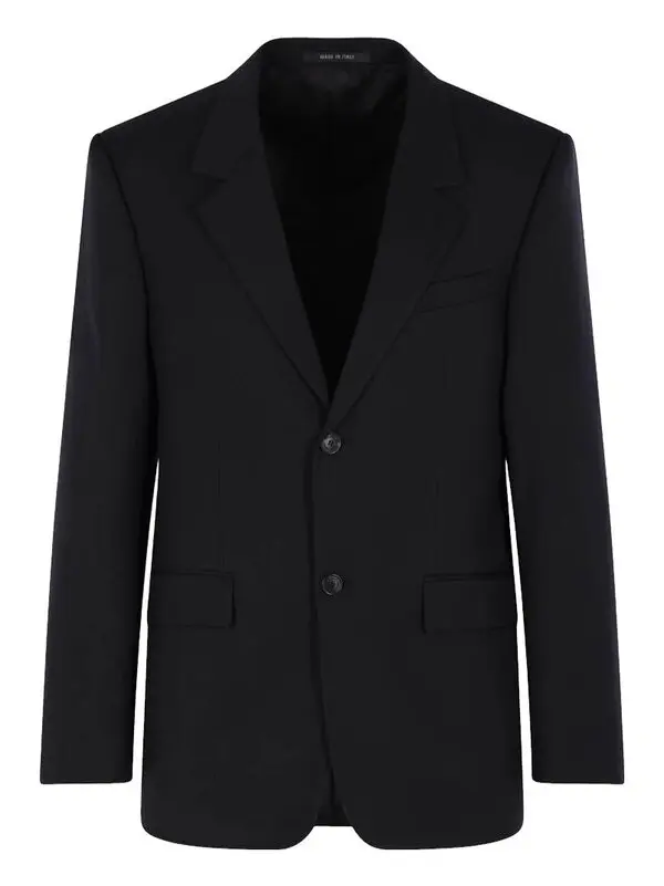 Balenciaga Single-breasted Jacket - New Black