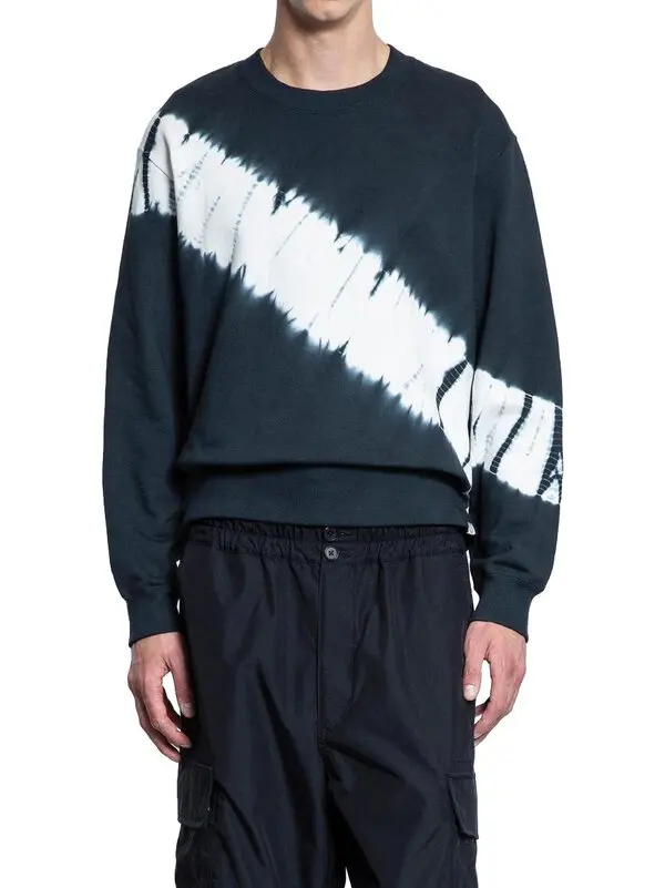 KUON Arimatsu Shibori Sweatshirt - Black