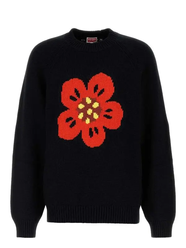 Kenzo Boke Flower Jumper - Black