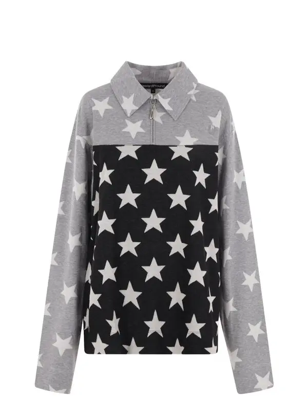 REWARD IF FOUND Star Motif Sweatshirt - Starmix