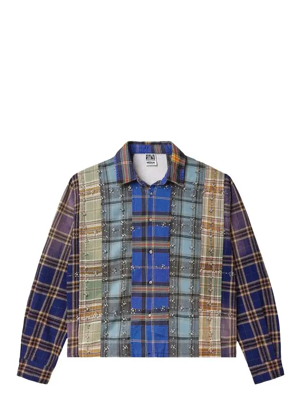 VALE FOREVER Splash Zone Patchwork Flannel - Multicolor