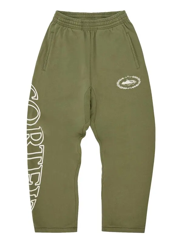 CORTEIZ Superior Royale Open Hem Pant - Green