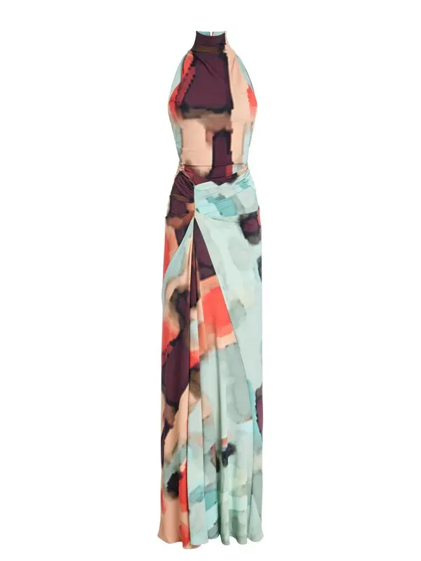 Silvia Tcherassi Frances Printed Maxi Dress - Multi