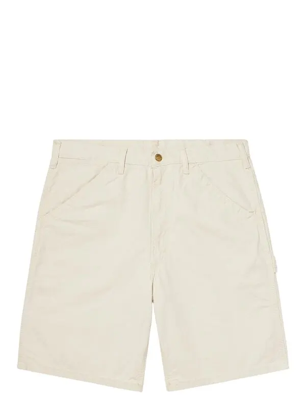 Ralph Lauren Straight-leg Cotton-canvas Shorts - Neutrals