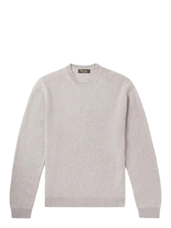 Loro Piana Fobello Cashmere Sweater - Gray