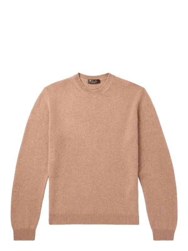 Loro Piana Fobello Cashmere Sweater - Brown