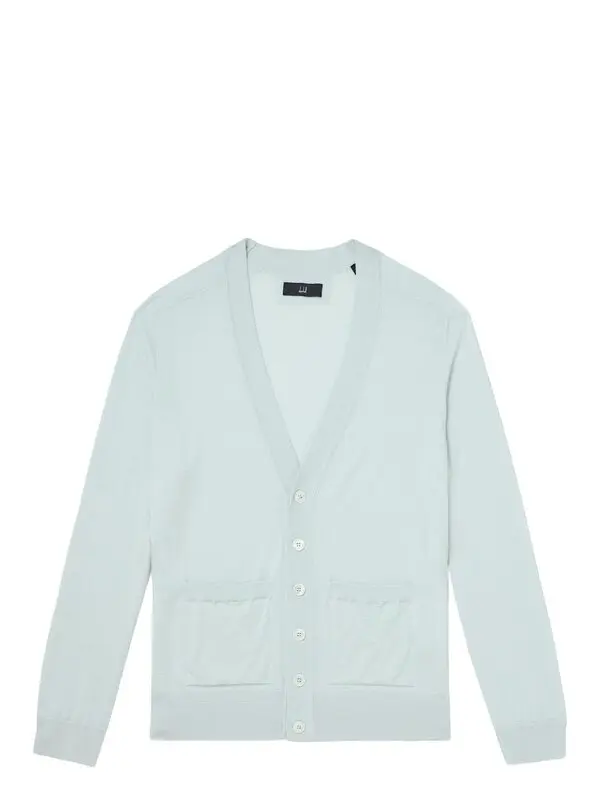 Dunhill Cashmere Cardigan - Blue