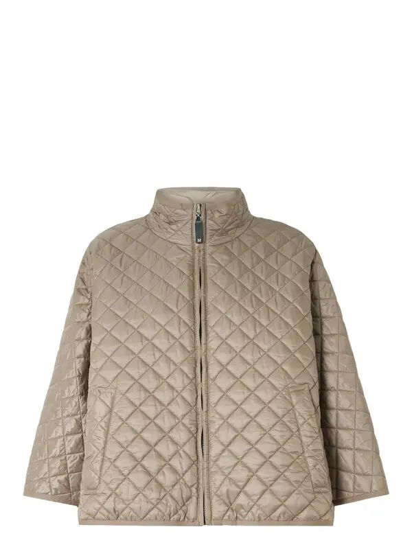 Max Mara The Cube Delfina Quilted Jacket - Brown