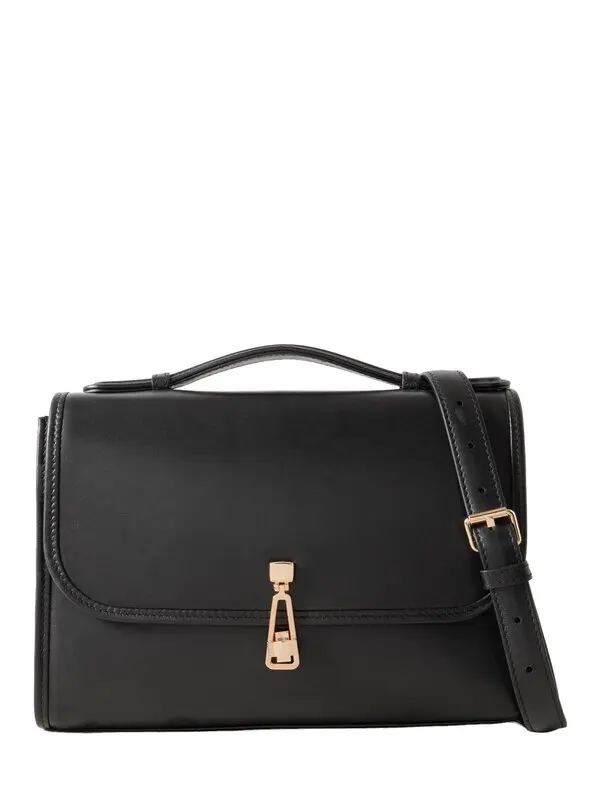 Gabriela Hearst Leonora Medium Leather Tote - Black