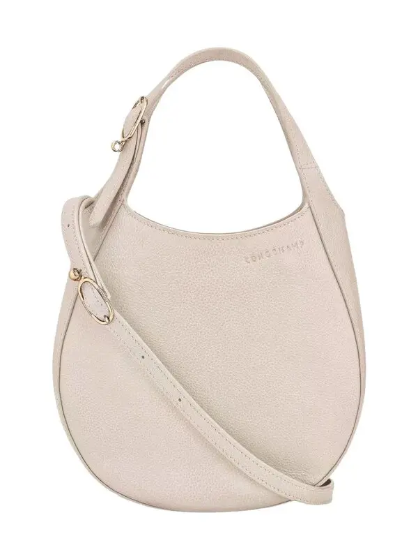 Longchamp Le Foulonné Leather Handbag - Neutrals