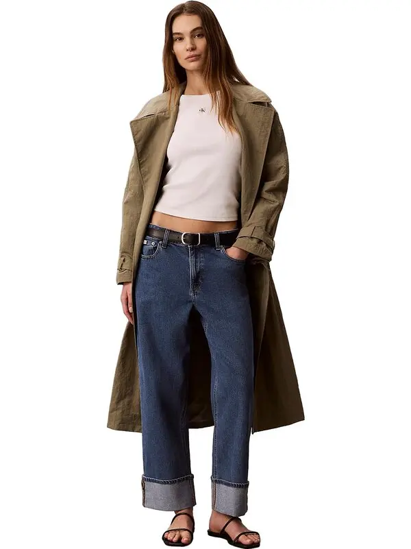 Calvin Klein High Rise Straight Jeans - Mainland
