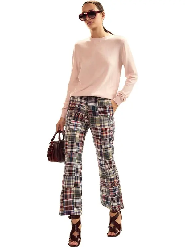 Cynthia Rowley Marisol Cropped Trouser - Madras