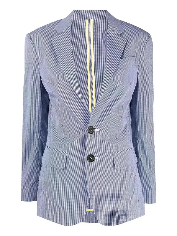 Dsquared2 Single-breasted Corduroy Blazer - Blue