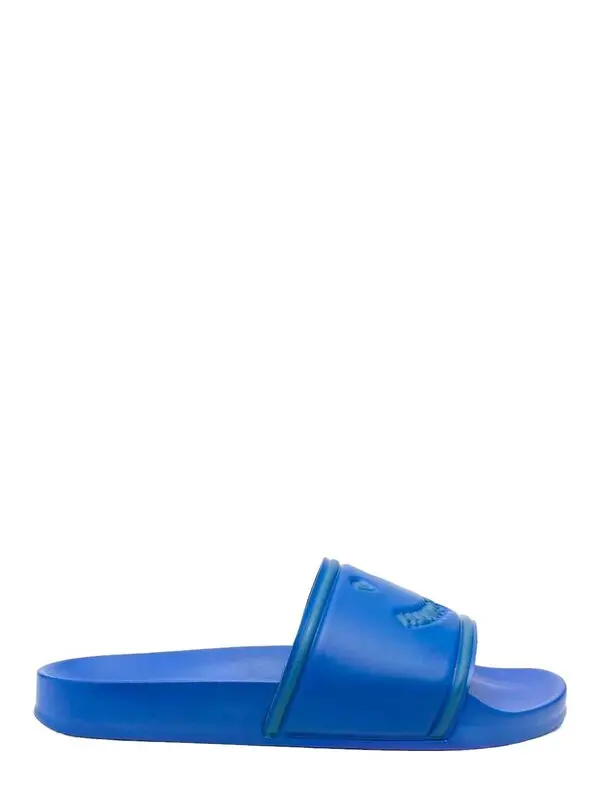 Paul Smith Logo-embossed Slides - Blue