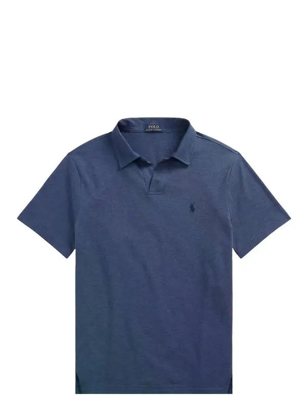 Polo Ralph Lauren Polo Pony Embroidered Polo Shirt - Blue