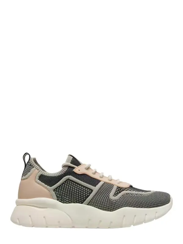 Bally Knit Panelled Sneakers - Neutrals