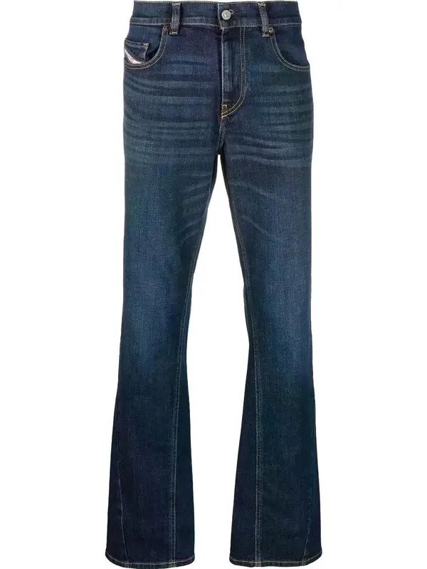 DIESEL® 2021 D-vocs 09b90 Bootcut Jeans - Blue