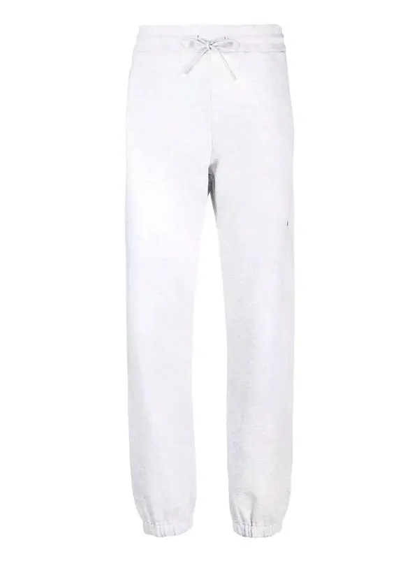 MSGM Logo Detail Jersey Sweatpants - Grey