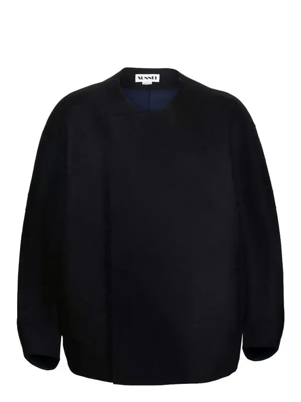 Sunnei Oversized Short Jacket - Black