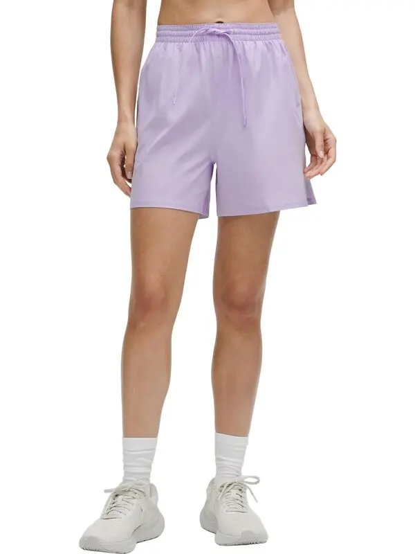 Lululemon Pace Rival High-rise Short 5 - Lavender Frost