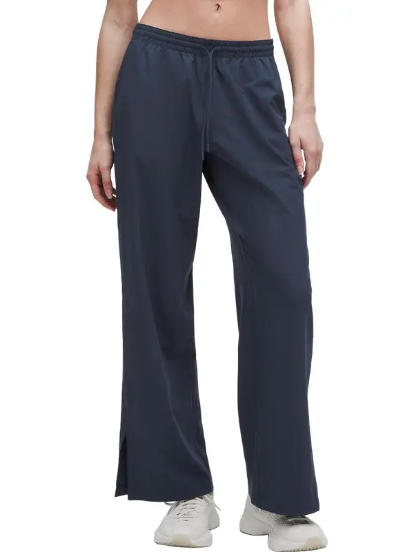Lululemon Court Rival Wide-leg Track Pant - Club Blue/club Blue