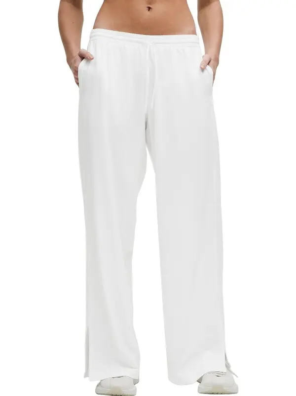 Lululemon Court Rival Wide-leg Track Pant - White/white