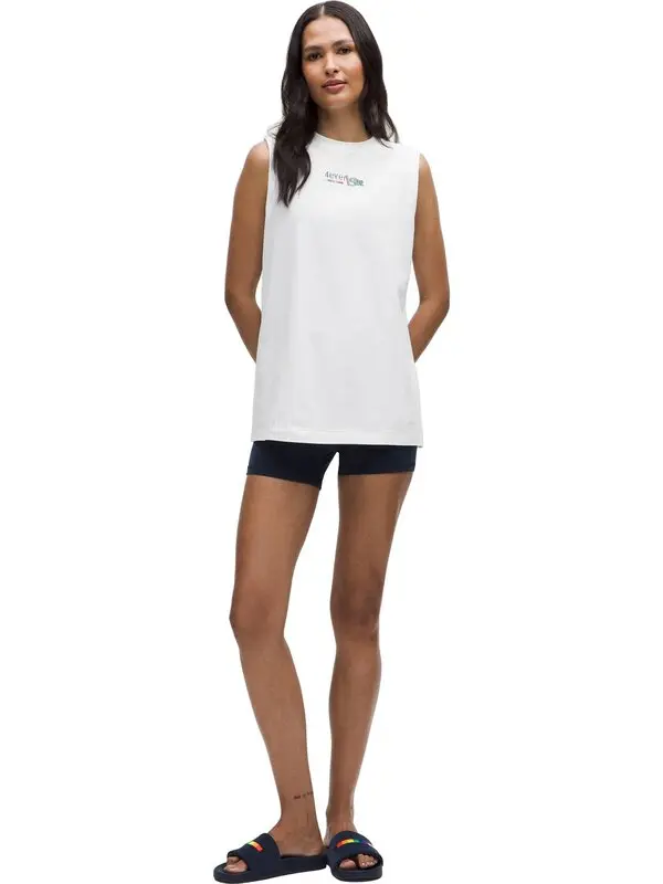 Lululemon All Yours Organic Cotton Tank Top - White