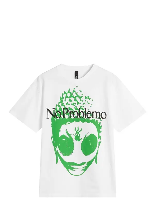 NO PROBLEMO Sidd T-shirt - White