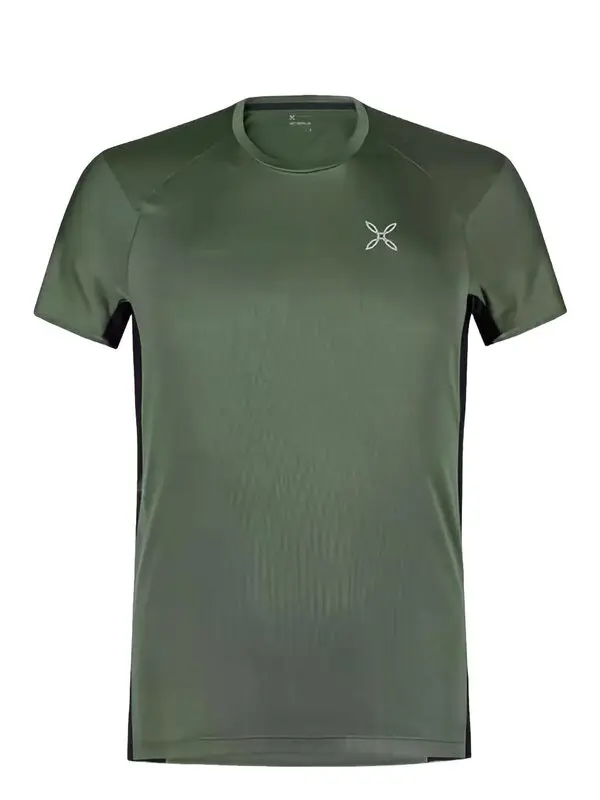 MONTURE Join Panelled Short-sleeved T-shirt - Green