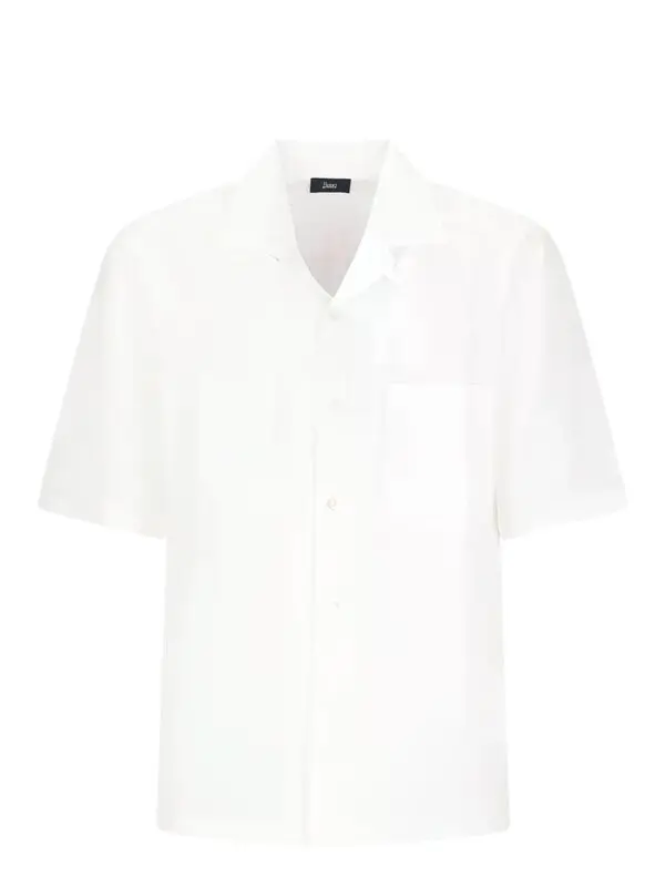 Herno Short-sleeve Pocket Shirt - White