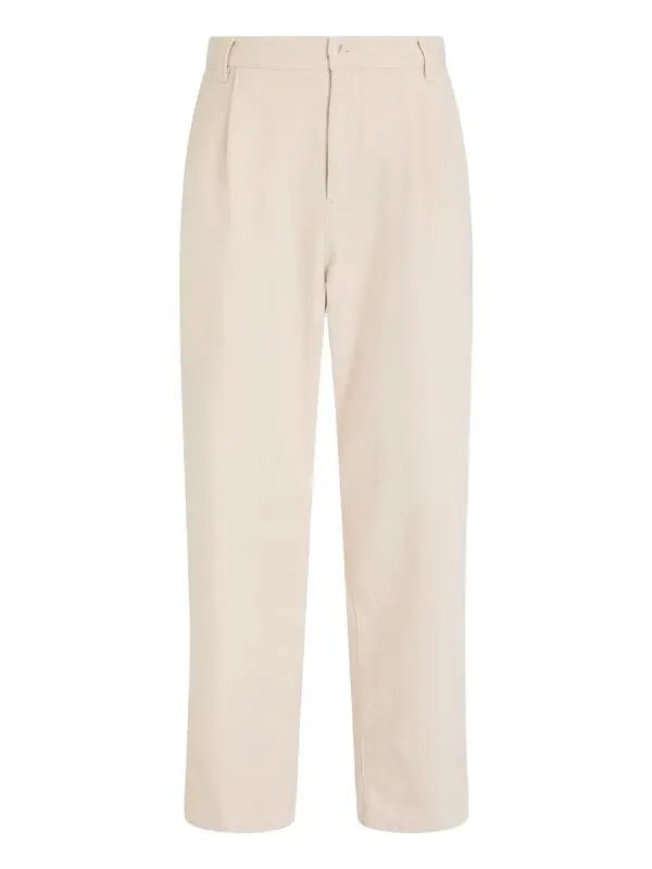 Frescobol Carioca Aldo Cottontwill Chinos - Ecru