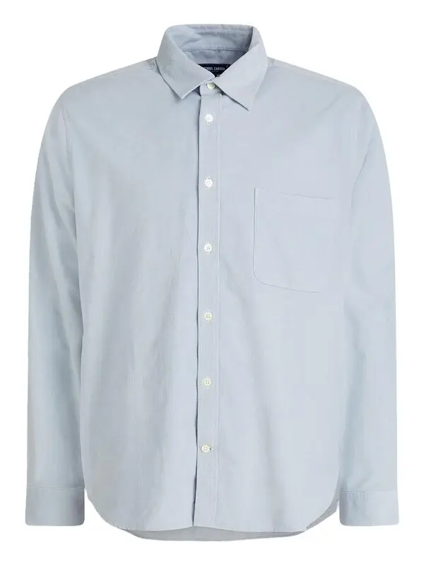 Frescobol Carioca Telles Cottoncorduroy Shirt - Sky Blue