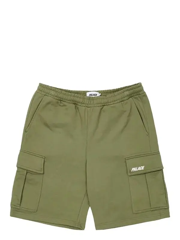 PALACE Cargo Sweat Shorts - Olive