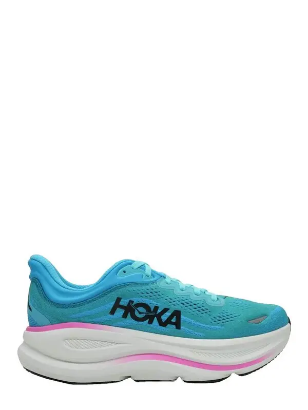 Hoka One One Bondi 9 Sneakers - Skyward Blue/neon Fuchsia