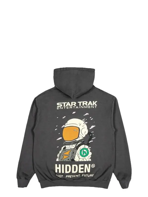 HIDDEN NY X Star Trak Spaceman Hoodie - Black