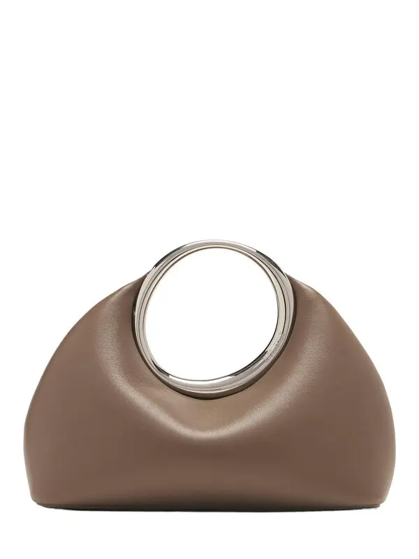 Jacquemus The Small Calino Leather Bag - Taupe
