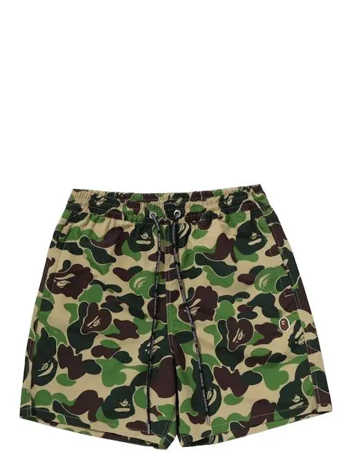 BAPE Relaxed Fit Water Shorts - Green