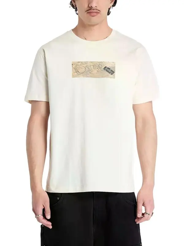 DIME Graphic-print T-shirt - Neutrals