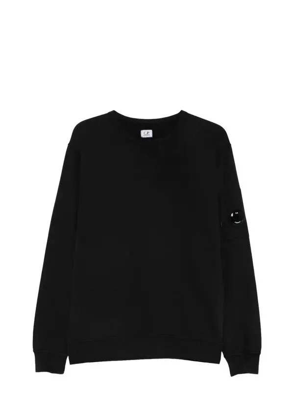 C.P. COMPANY Logo-detail Sweatshirt - Black