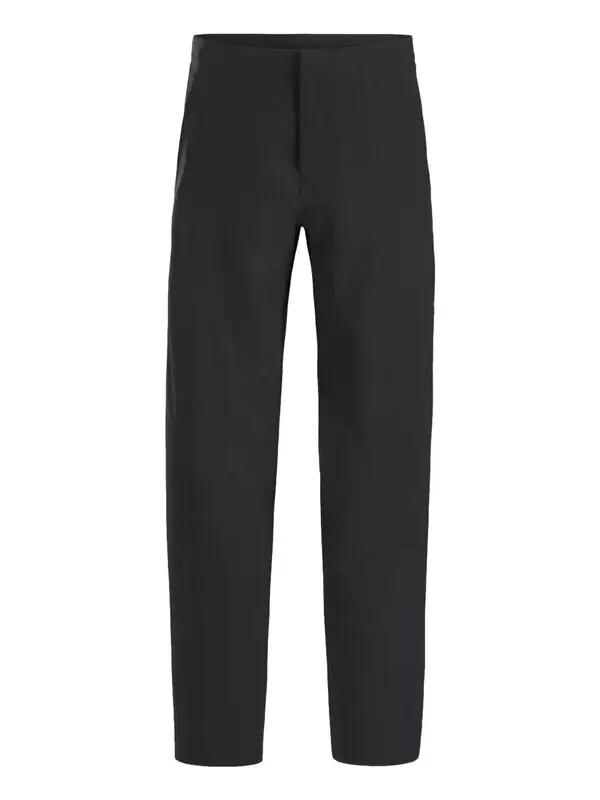 Veilance Elastic-waistband Straight-leg Trousers - Black