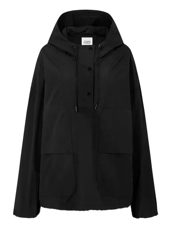 STUDIO TOMBOY Hooded Jacket - Black