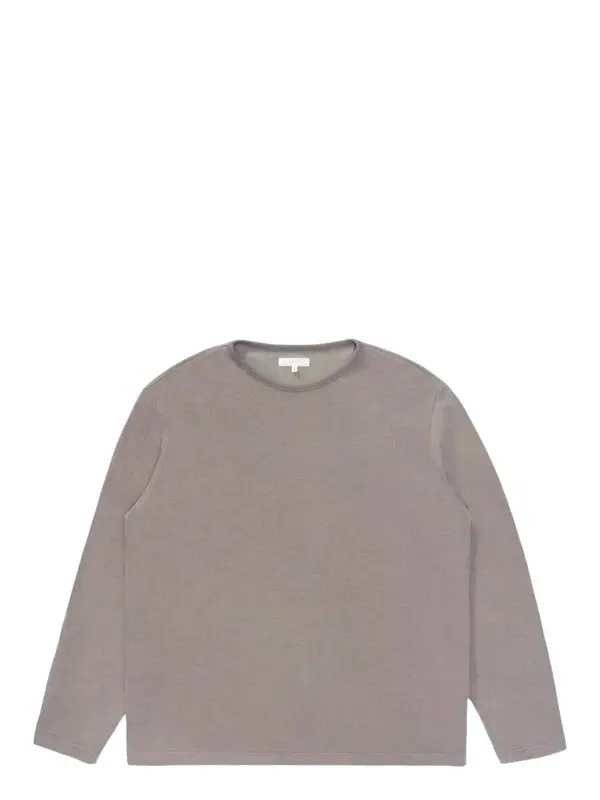 LADY WHITE CO. Long-sleeve Cotton Sweater - Grey