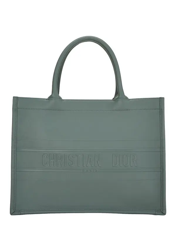 Dior Calfskin Book Tote - Green