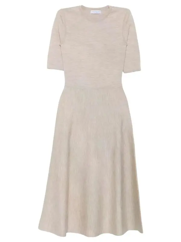 Gabriela Hearst A-line Midi Dress - Neutrals
