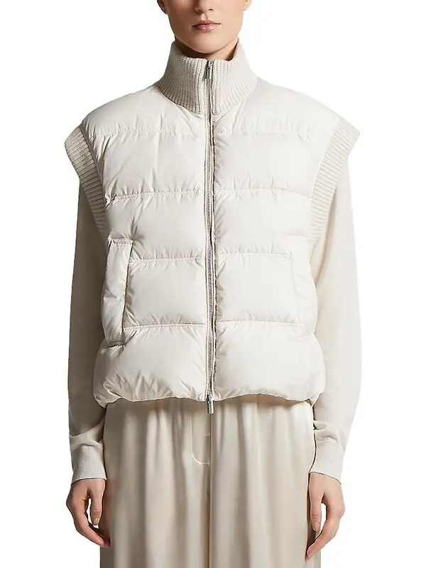 Peserico Puffer Vest - Photographic Paper